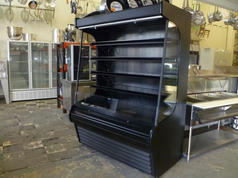 #201 Oasis Self-Service Refrigerated Open Air Screen Deli Case