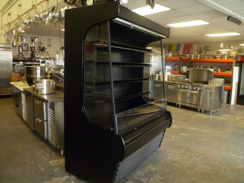 #201 Oasis Self-Service Refrigerated Open Air Screen Deli Case